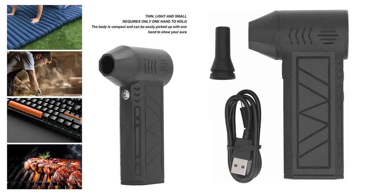 Super Jet Fan Ασύρματος Φυσητήρας 130000 RPM HYH-159